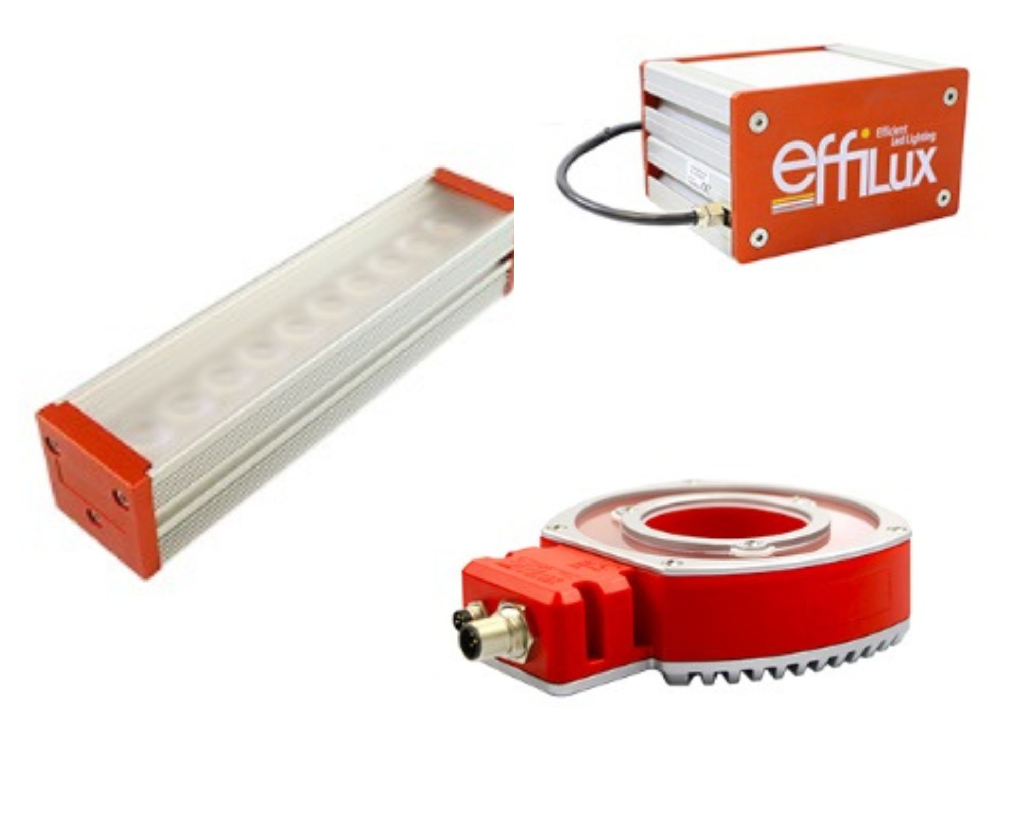 Effilux LED bar lights for machine vision - adjustable and modular!