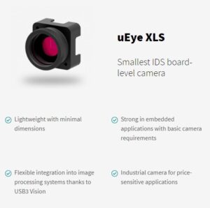 New IDS XLS cameras - tiny cameras - low-price category